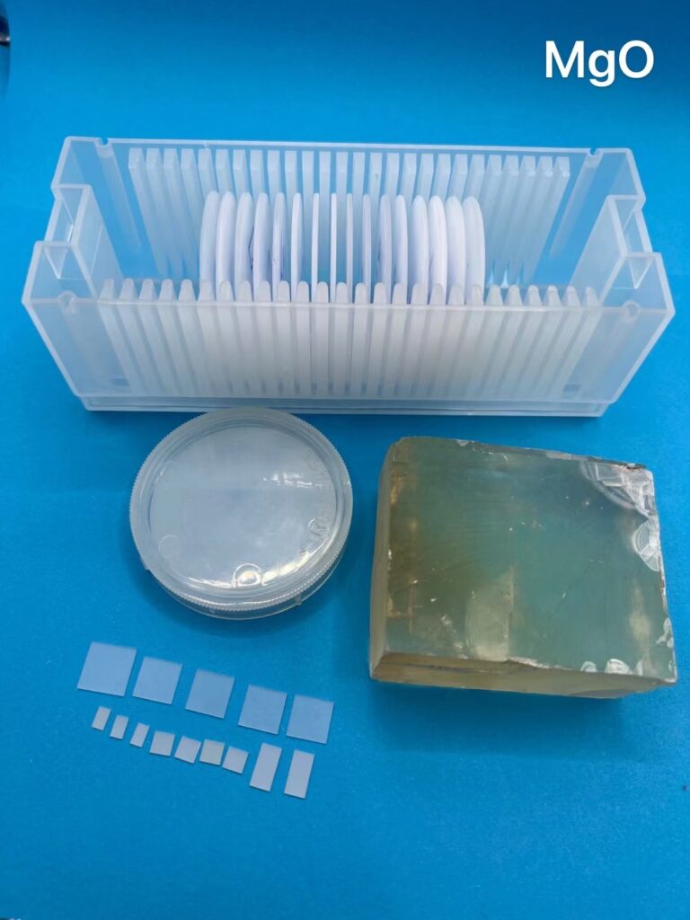 10 mm x 10 mm x 0.5 mm MgO Single Crystal Substrates, Orientation: (100 ...