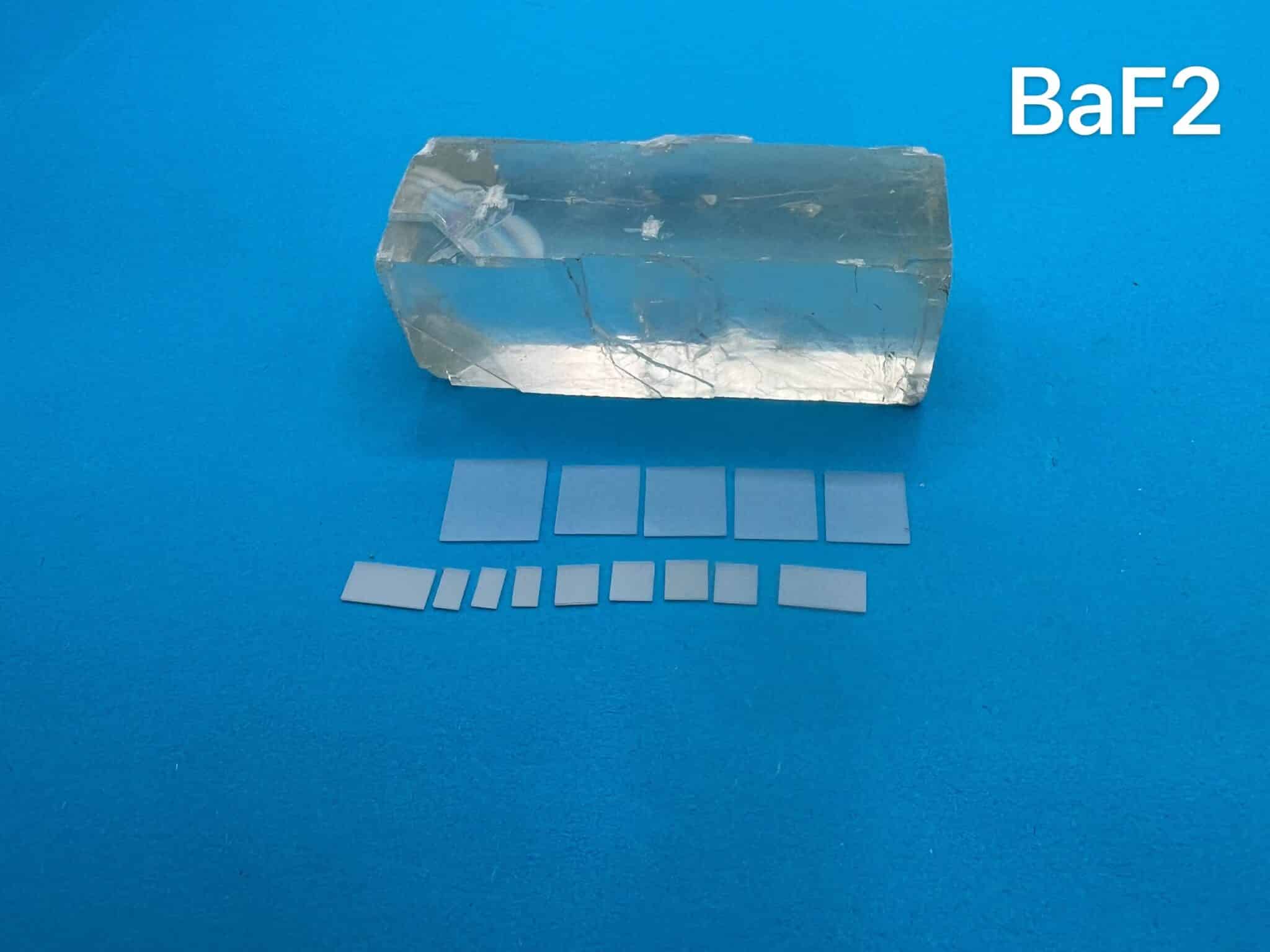 5 mm x 5 mm x 0.5 mm BaF2 Single Crystal Substrates, Orientation: (100 ...