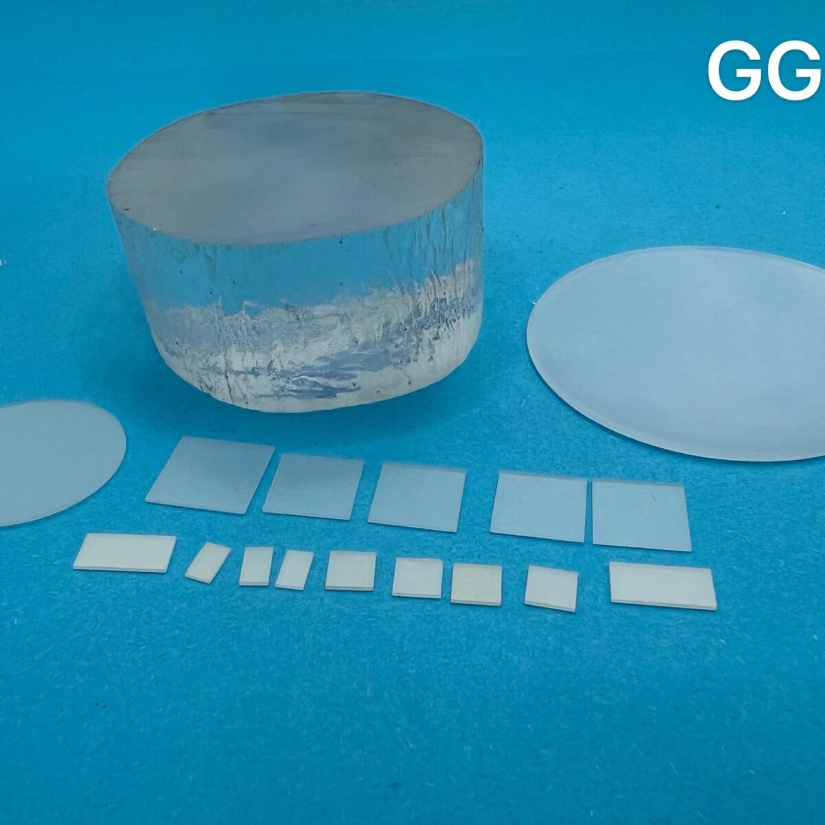10 mm x 10 mm x 0.5 mm GGG Single Crystal Substrates, Orientation: (111 ...