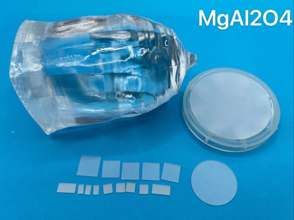 10 mm x 10 mm x 0.5 mm MgAl2O4 Single Crystal Substrates, Orientation ...